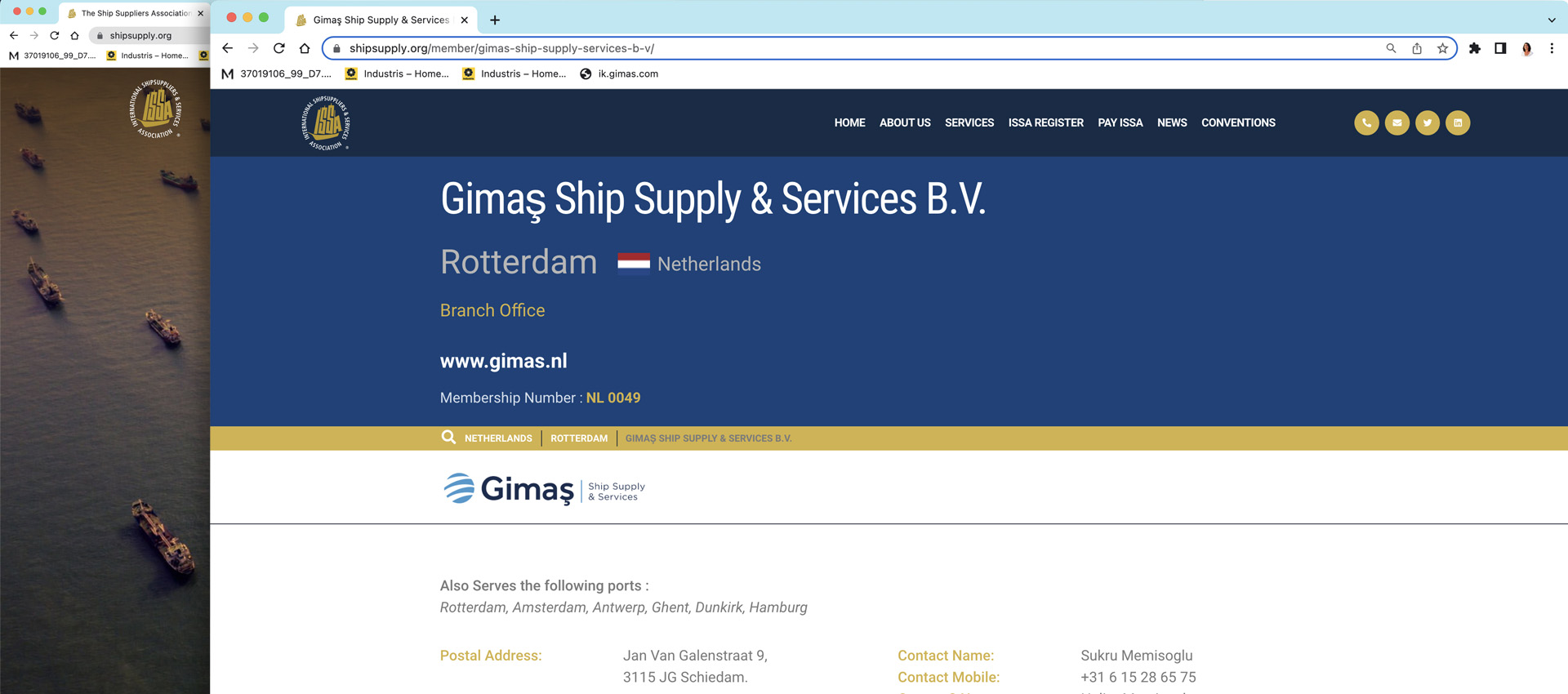 Gimaş Ship Supply & Services